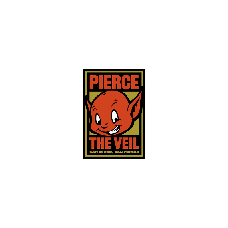 Devil Head Sticker - Pierce The Veil: Shop Official Merchandise